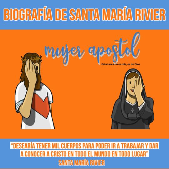 Biografía Santa María Rivier- Capítulo 15 | Podcast by Manoli Alcaide ...