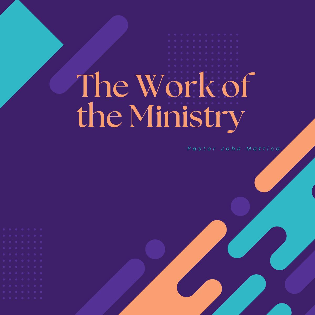Download The Work of the Ministry by CCI Fellowship | Listen MP3 & WAV ...