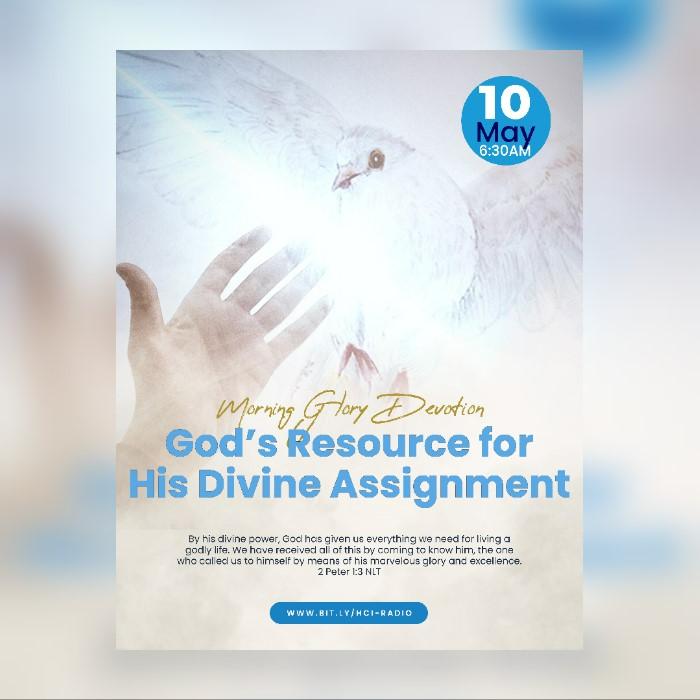 Download God's Resource for His Divine Assignment by HARVEST CHAPEL INT ...