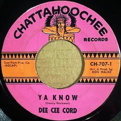 Dee Cee Cord ‎– Ya Know | Music by Bay City Records | Listen on audio.com