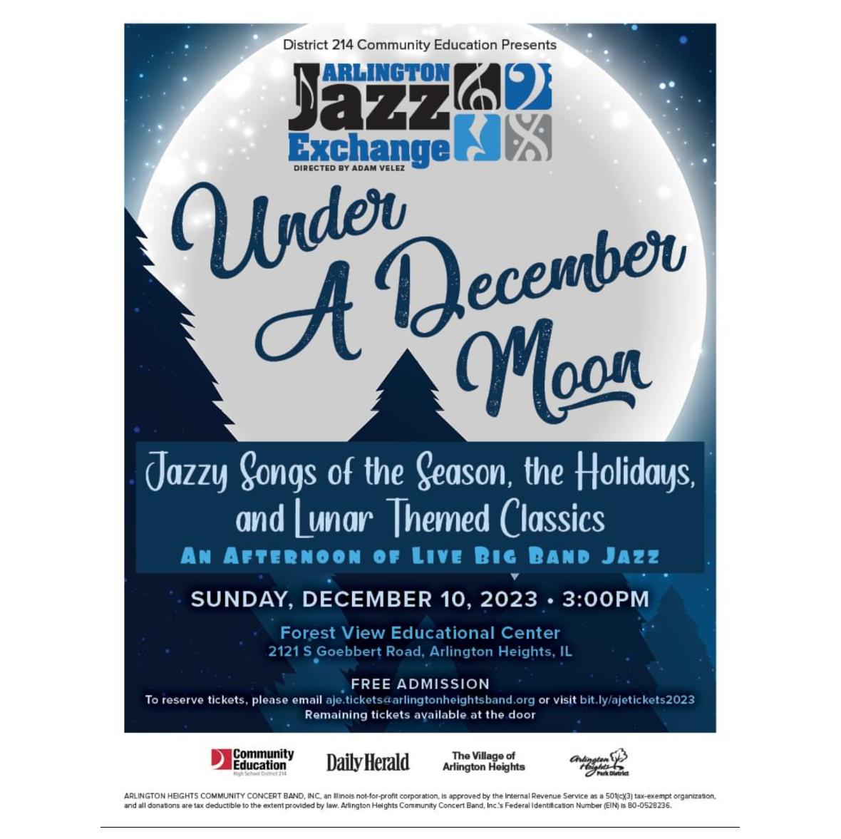 AJE Under a December Moon | Music by Andrew Ledet | Listen on audio.com