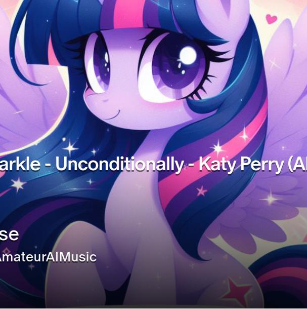 Download Katy Perry - Unconditionally Twilight Sparkle (AI Cover) by ...