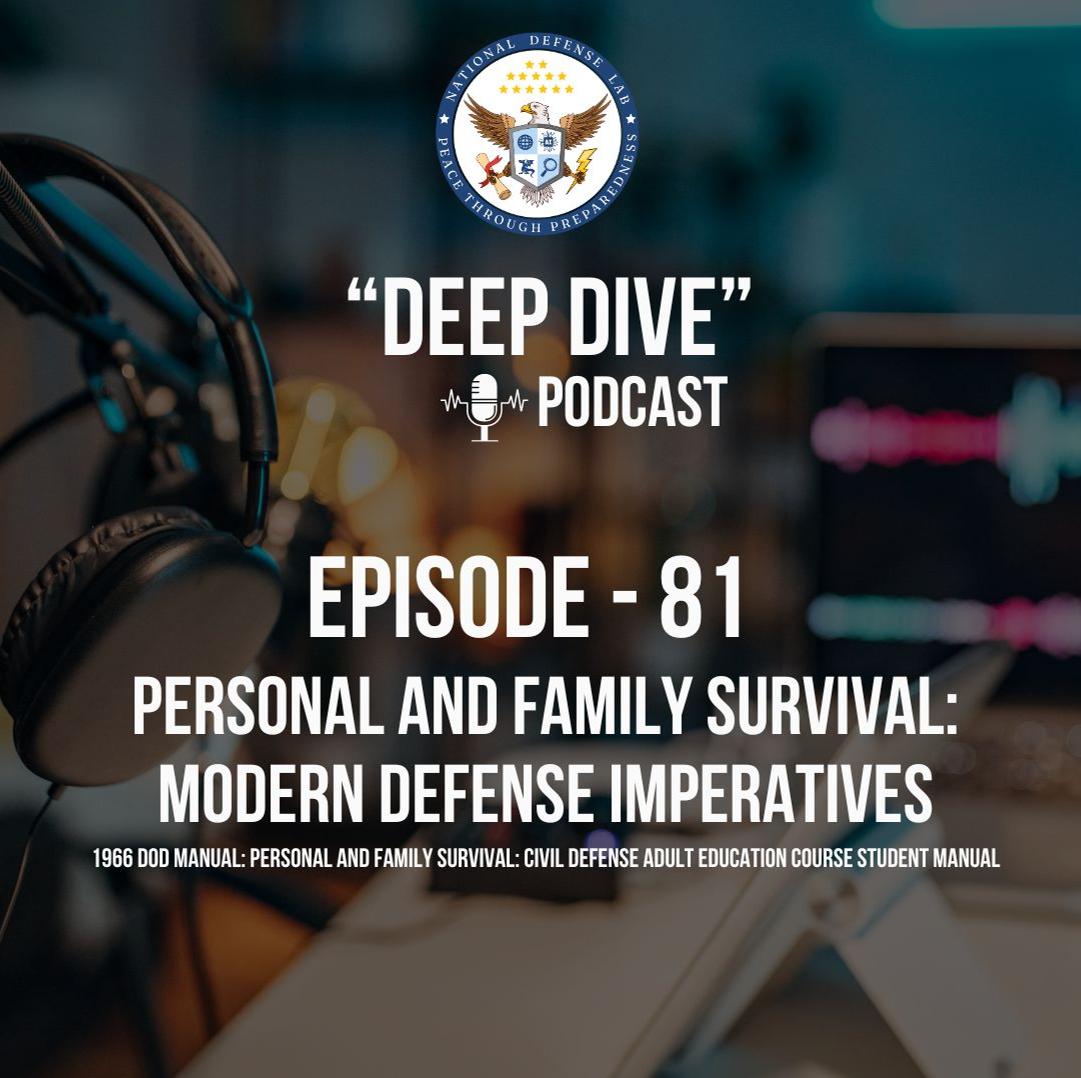 DEEP DIVE - EPISODE 81: Modern Defense Imperatives_ Cybersecurity ...