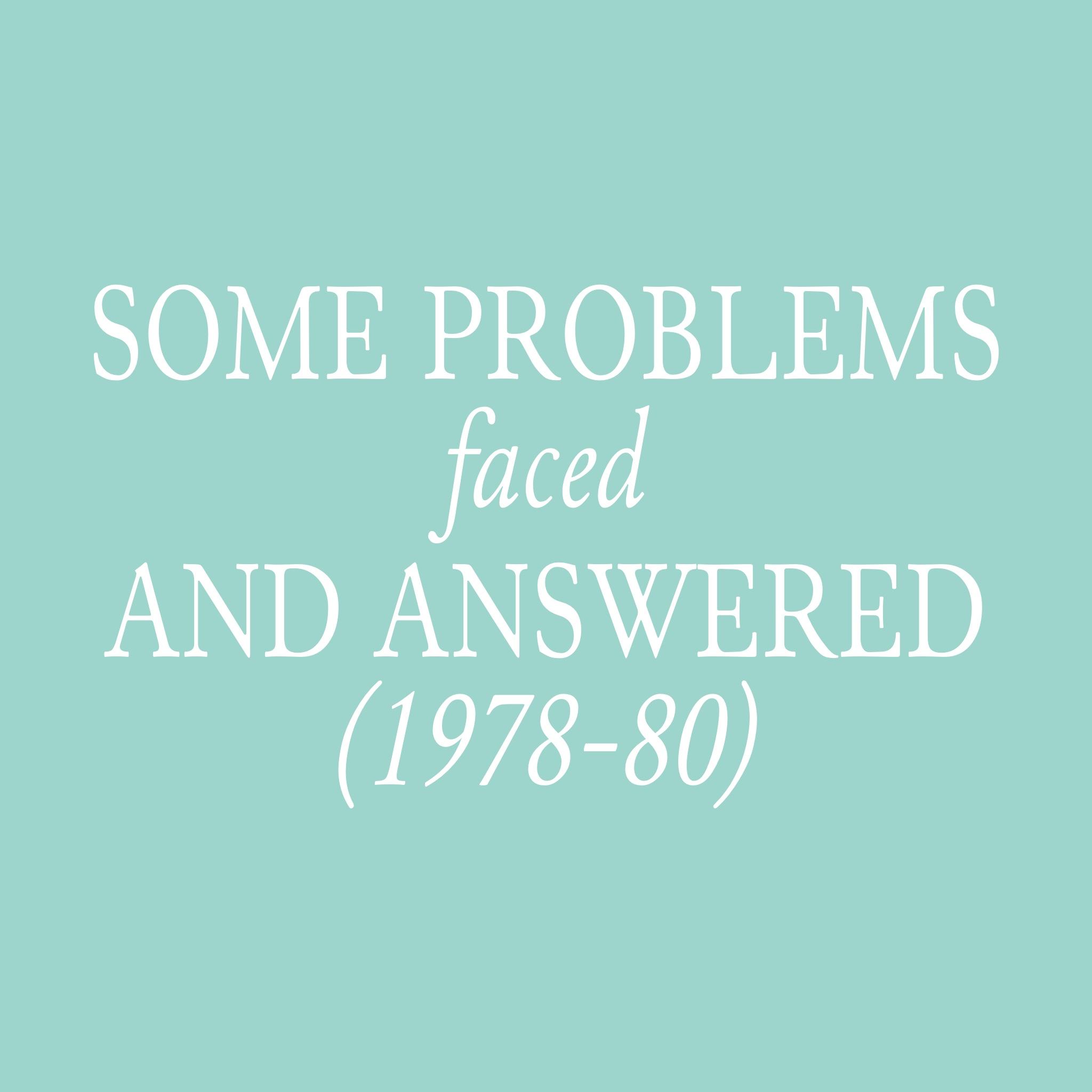 Download Some problems faced and answered MP3 & WAV Songs by Tony ...